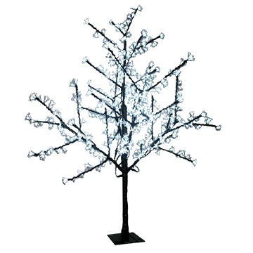 Bare-branch Christmas tree has flower-shaped LEDs | Global Sources