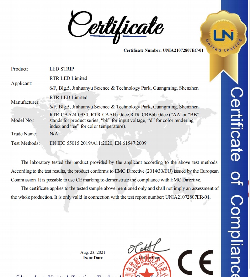 Buy Wholesale China 9.6w/m 480leds/meter Ip20 Ce Certification Multi ...