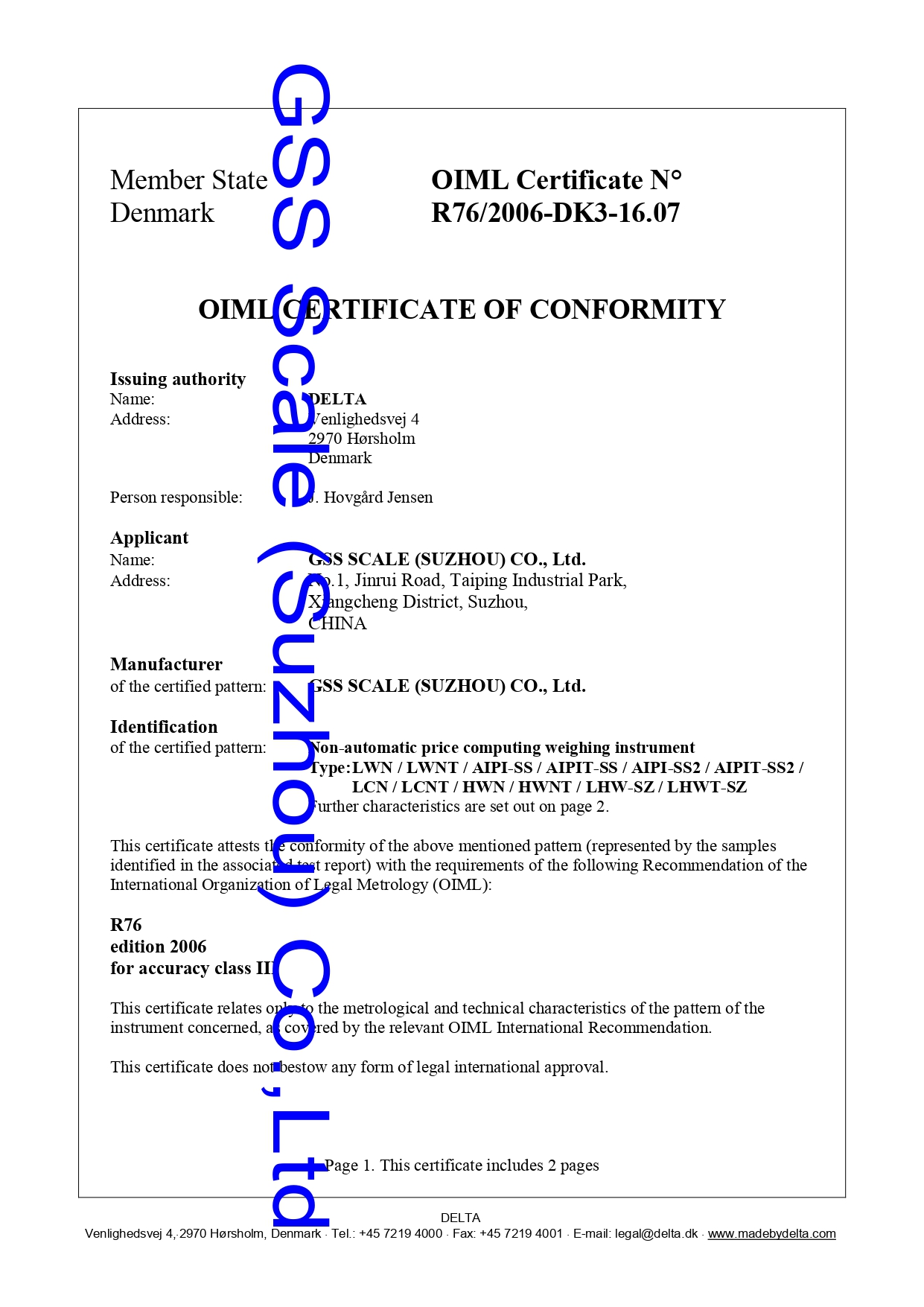 Buy Wholesale China Oiml Waterproof Scale Aipi-ss2-3/6kg + Rs232 ...