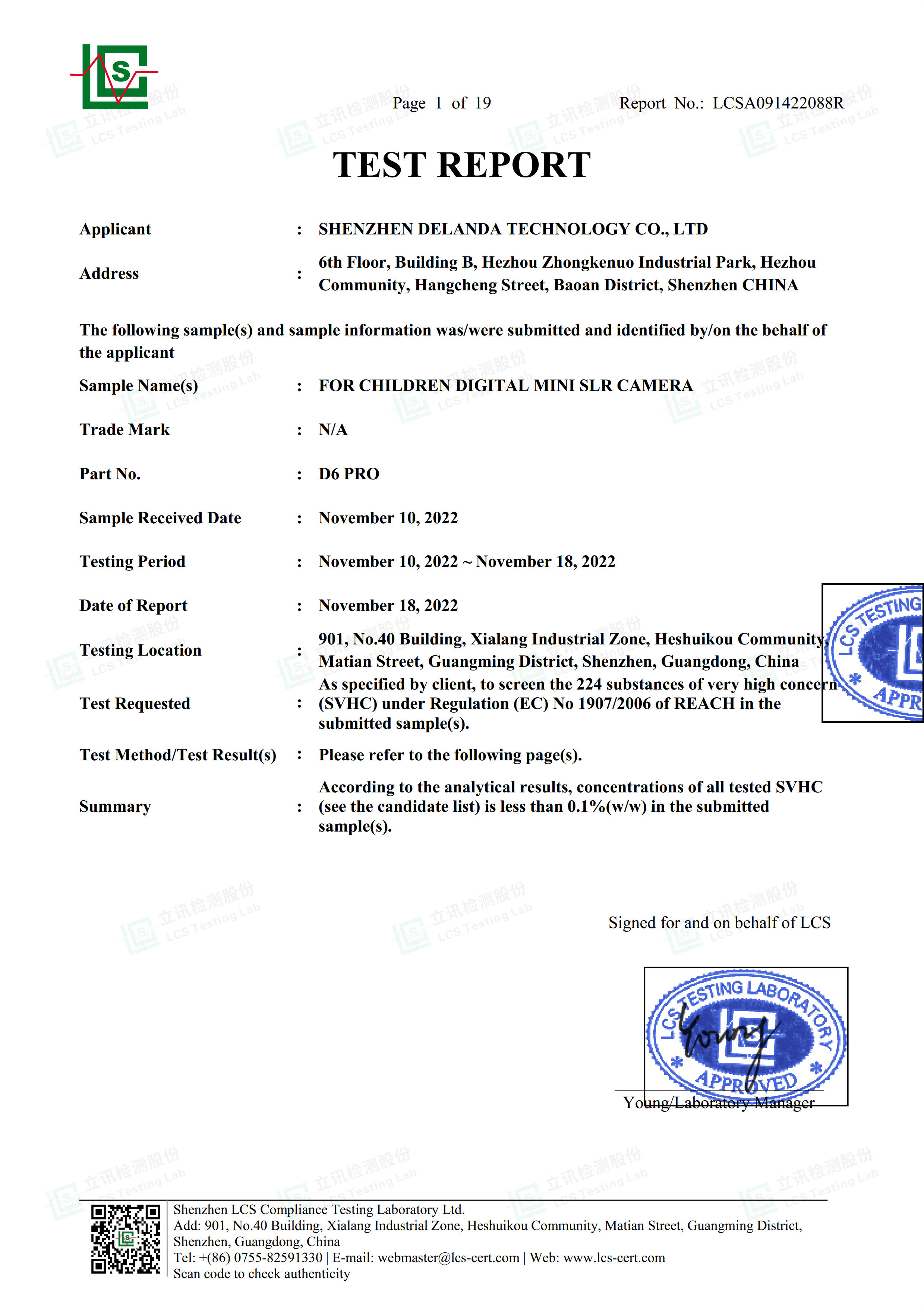 Buy Wholesale China Delanda D6pro Professional Children Digital Camera ...