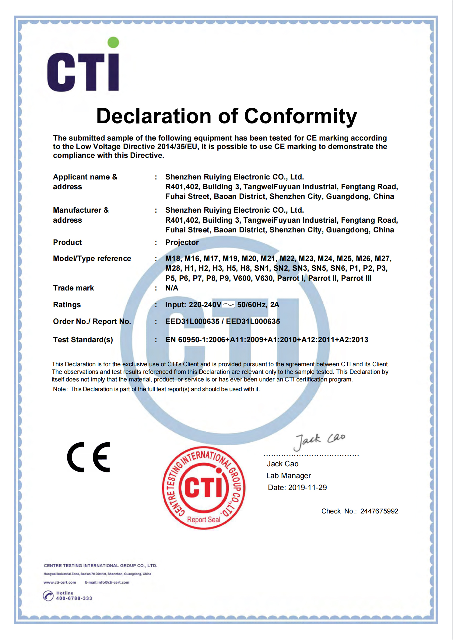 5" LCD Panel Native 1080P 240 Ansi Lumens New Mold Projector Mass ...