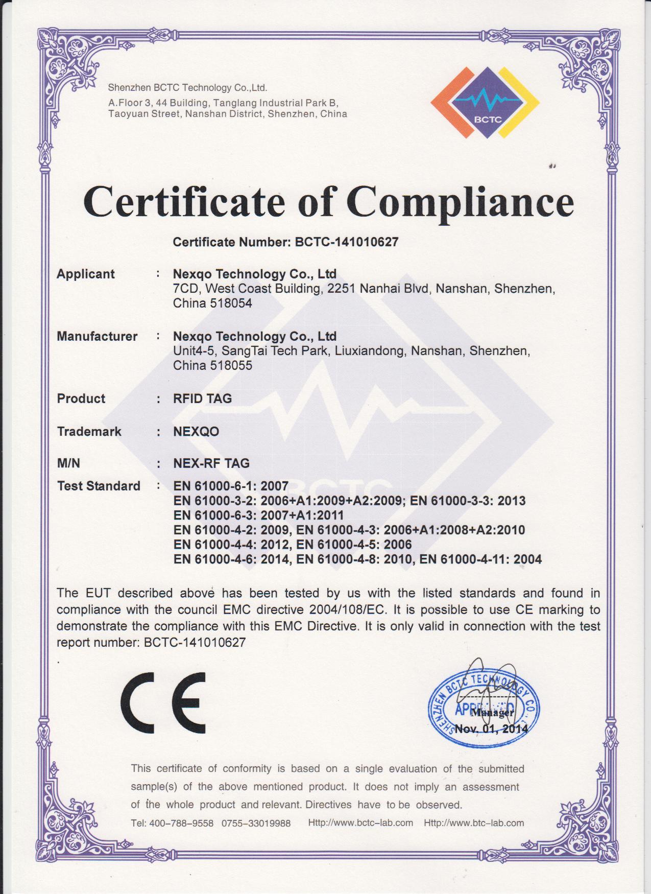 Buy Wholesale China Customized Rfid Nfc Antenna Tag 13.56 Mhz Printable Paper Mifare Classic Ev1 ...