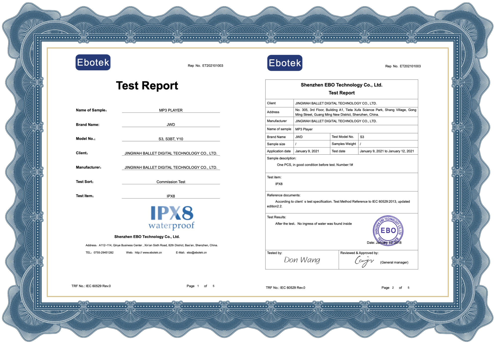 Bulk Buy China Wholesale Ipx8 Swimming Waterproof Mp3 Music Player With ...