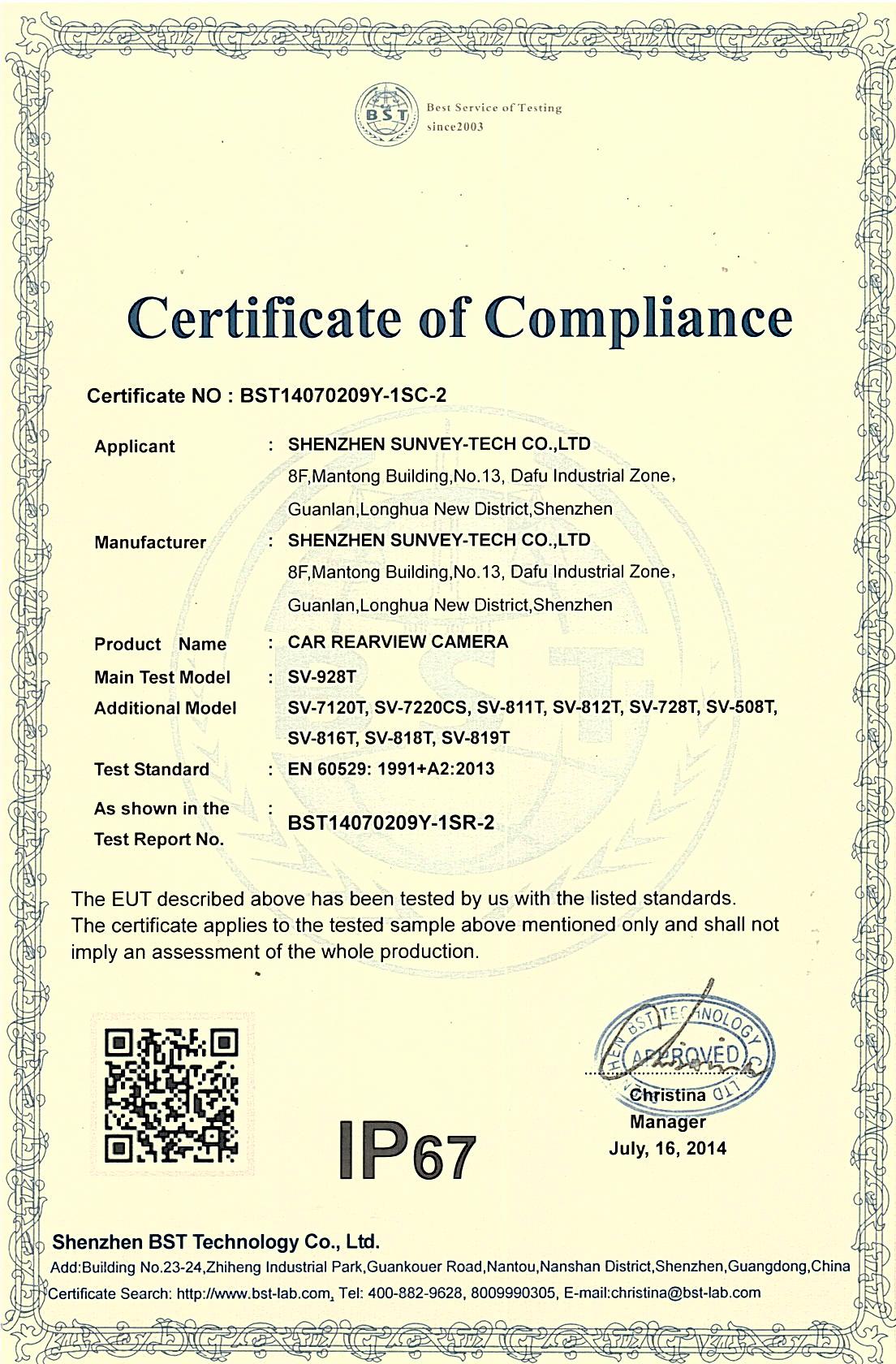 Buy Wholesale China Original Rearview Car Camera With Night Vision For ...