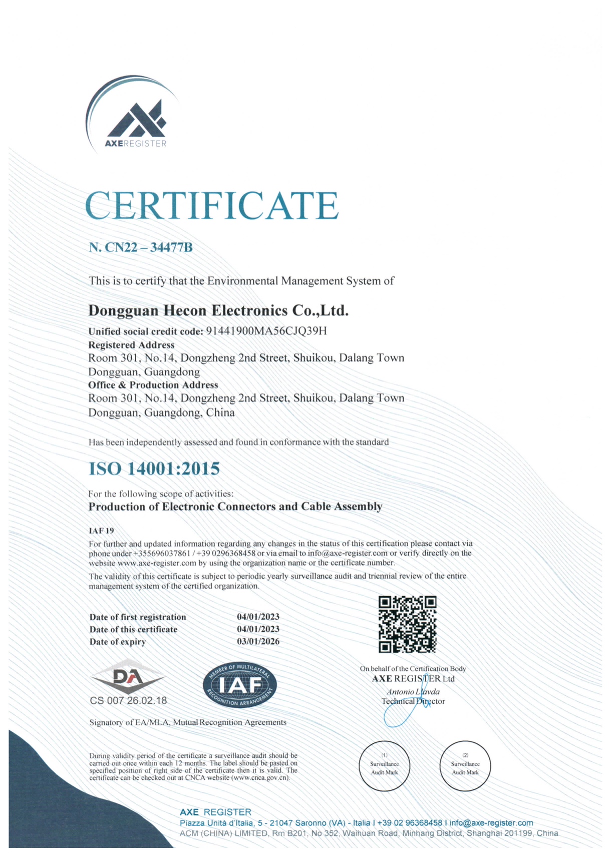 Company Overview of China Board To Board Connectors Manufacturer ...