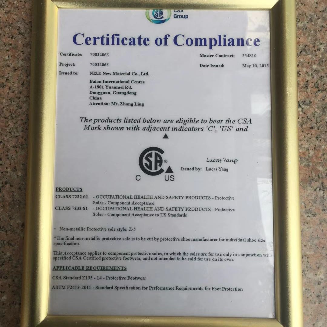 Buy Wholesale China Removable Steel Toe Caps For Safety Boots Shoes ...