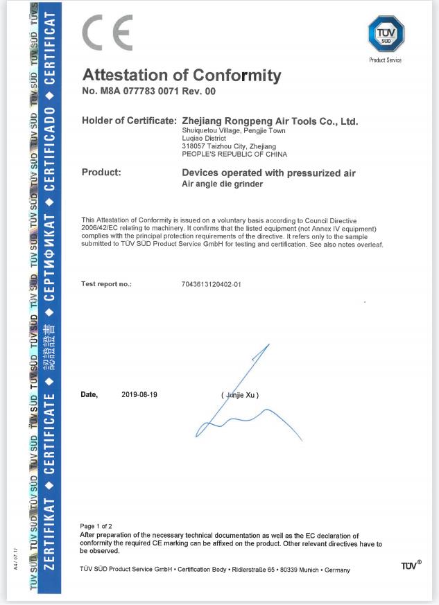 Buy Wholesale China 1/8" Air Micro Grinder Polishing Tool Kit Rp7318 ...