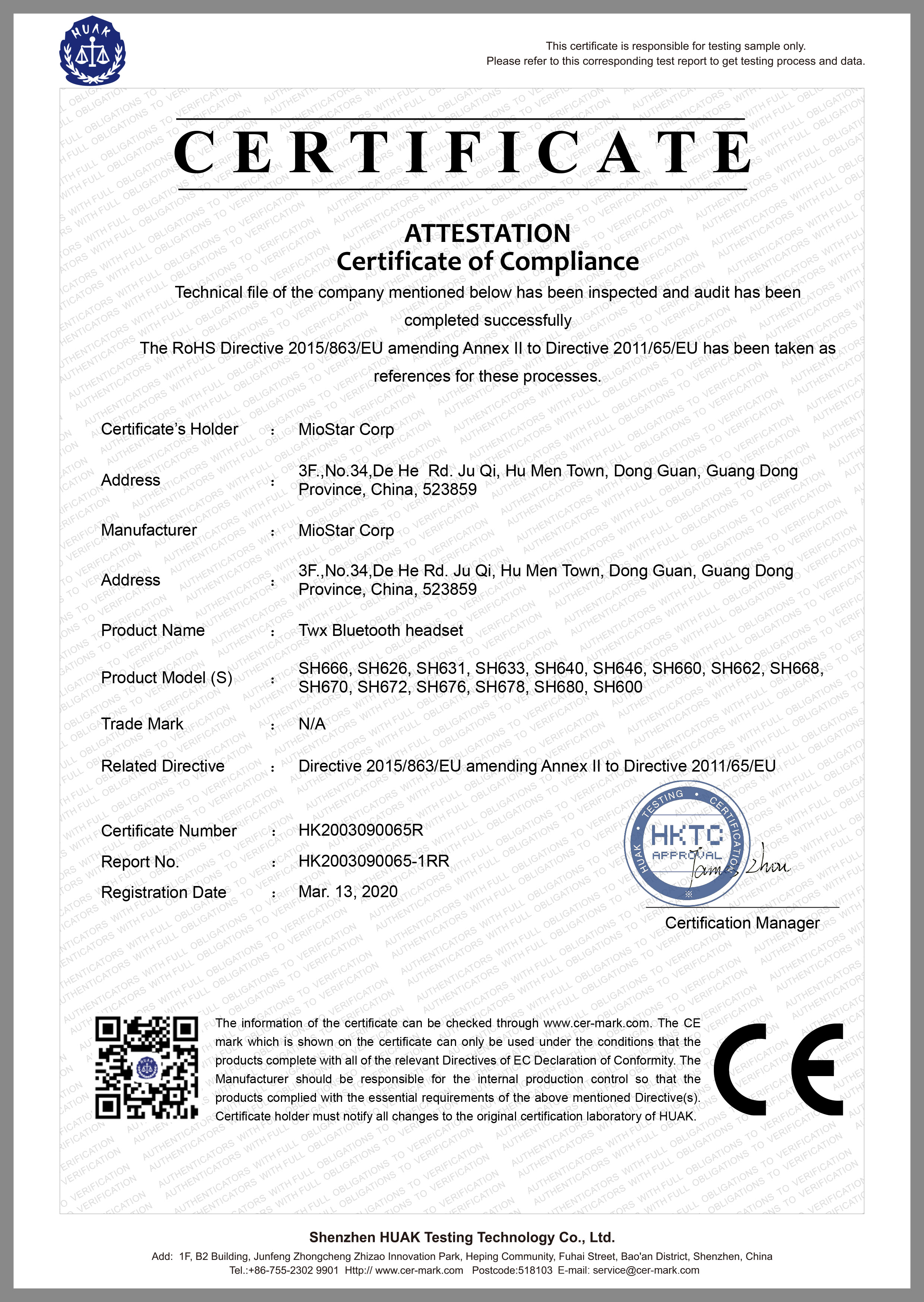 Sh-865a-anc-5 Anc+enc Bt V5.3 Tws Earbuds, Chipset Jl 7003 - Expore ...