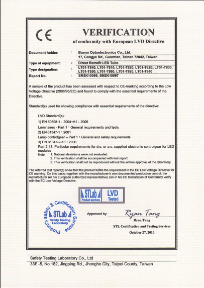 Buy Wholesale Taiwan 4ft Self-ballasted Yellow Led Tube For Semiconductor Fab Application & 4ft ...