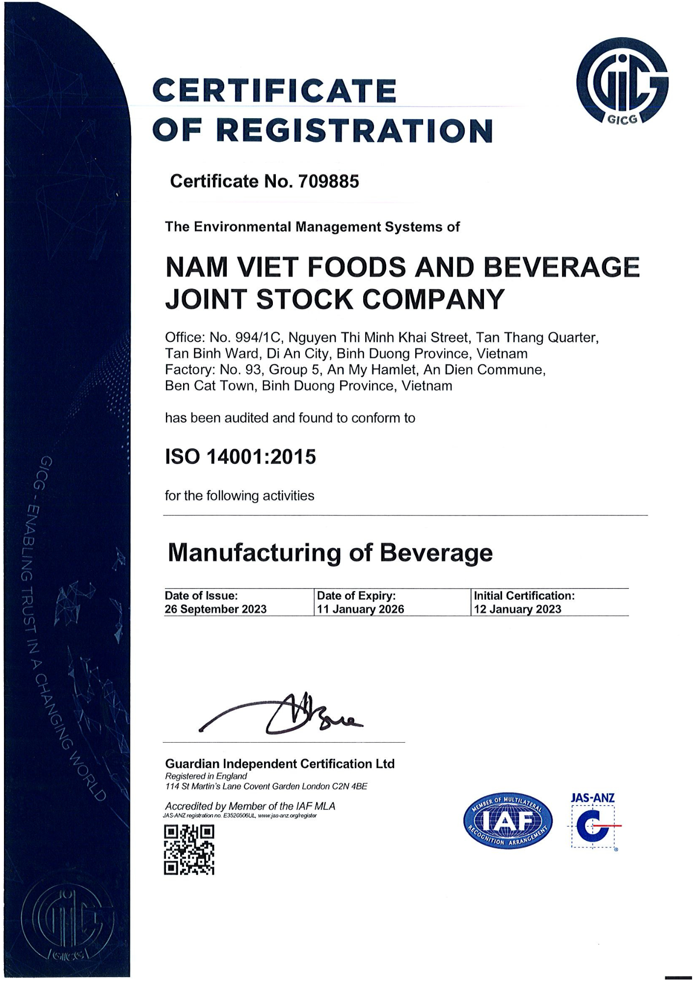 Company Overview of Vietnam Fruit & Vegetable Manufacturer - NAM VIET ...