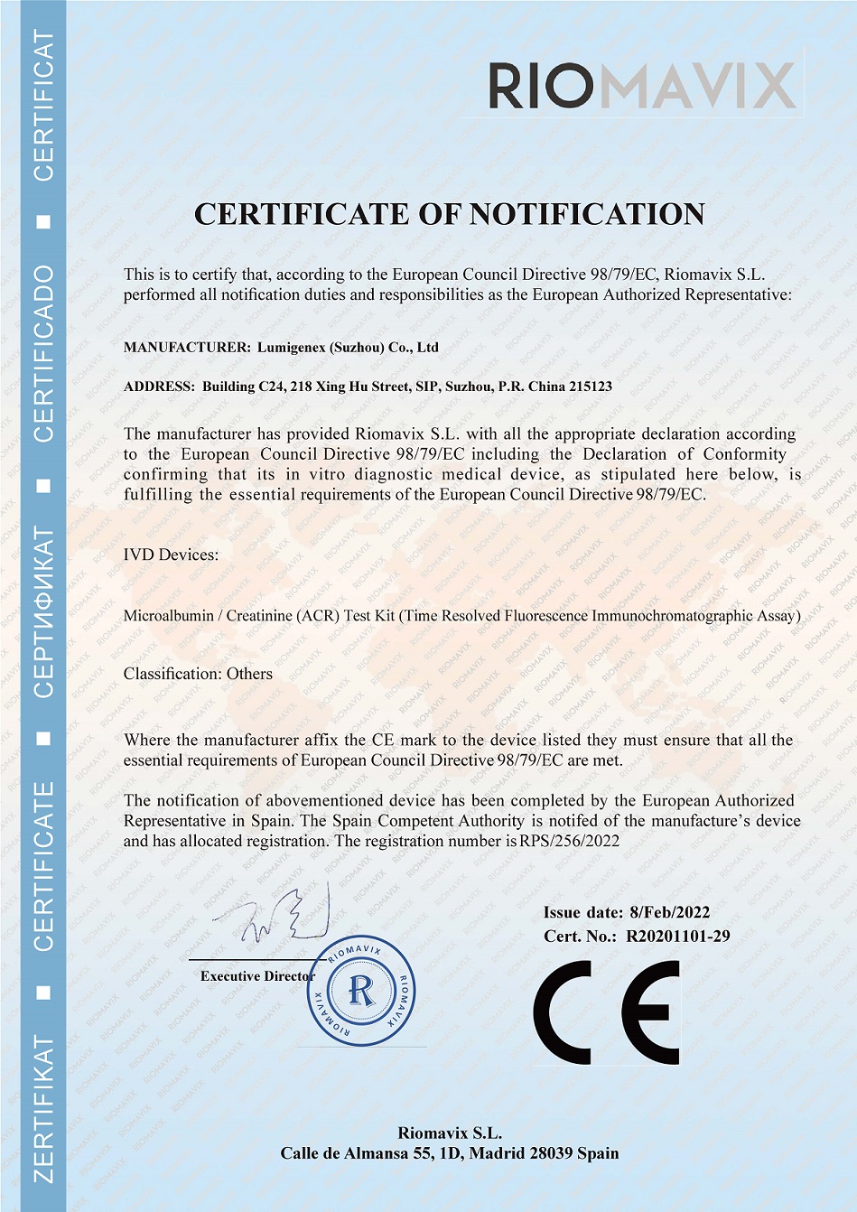 Buy Wholesale China Professional Microalbumin And Creatinine Test Kit ...