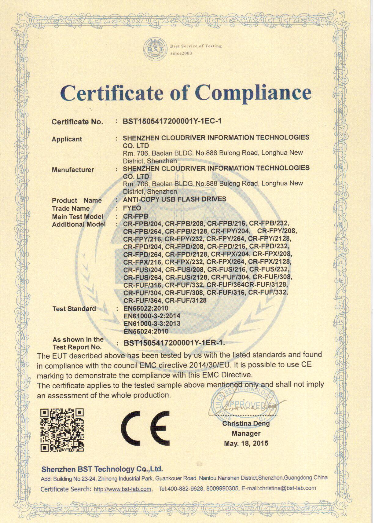 Buy Wholesale China 16gb Fyeo Anti-copy Usb Flash Drive, B Series ...