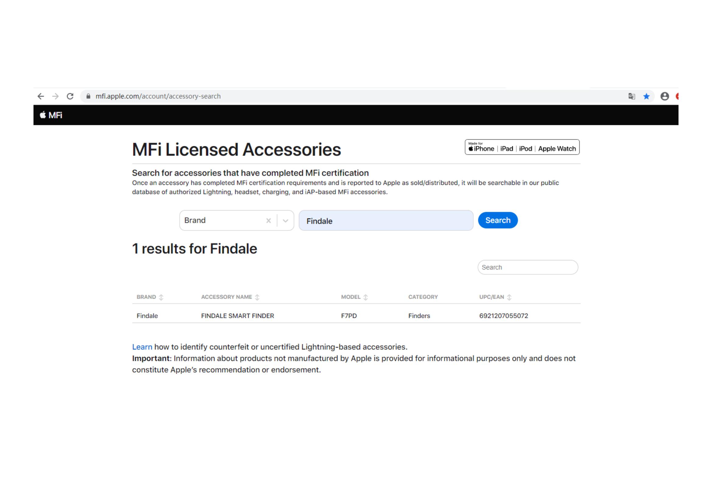 Buy China Wholesale Google Find My Tracker Waterproof Mfi Certified ...