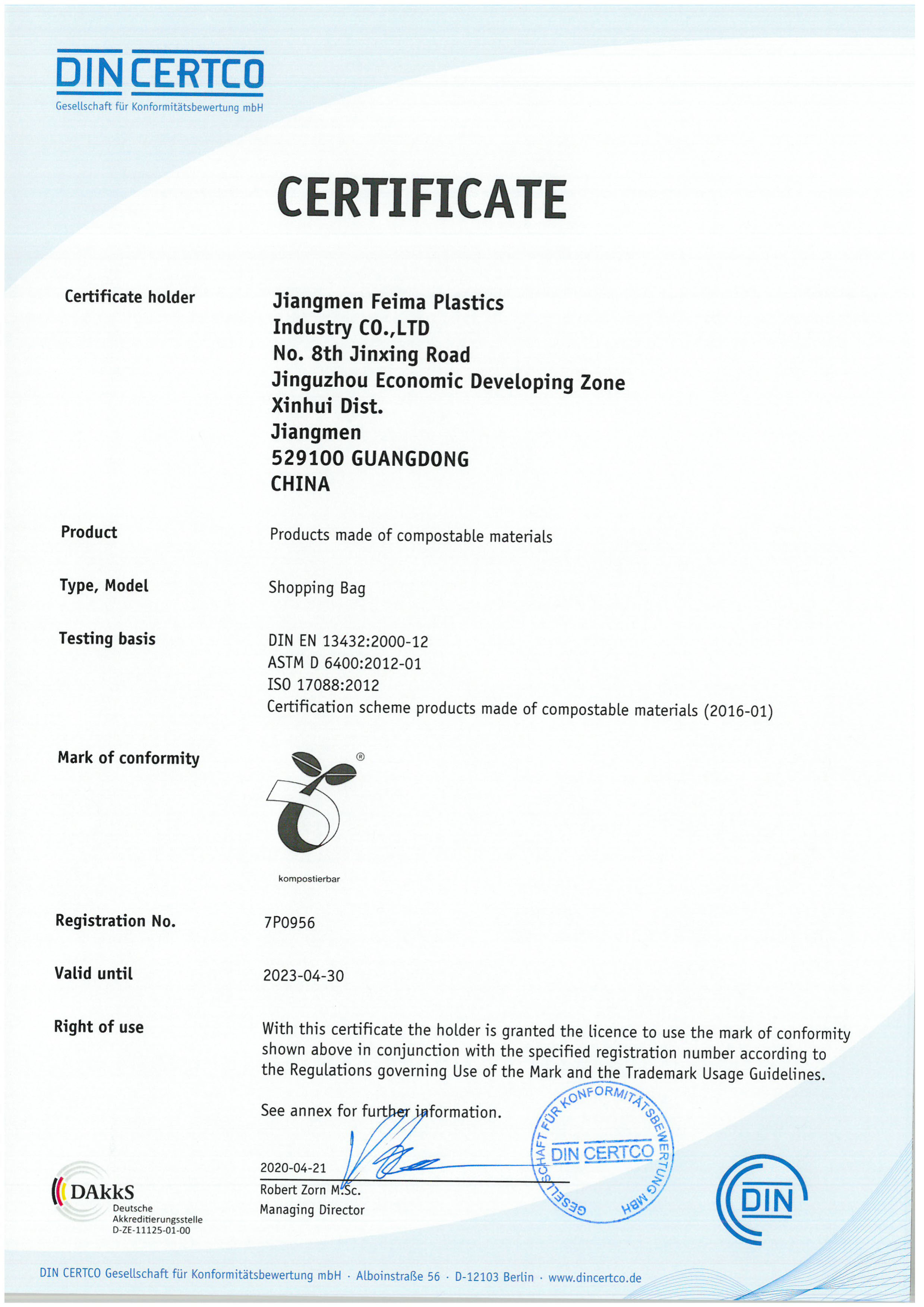 Buy Wholesale China Hdpe Flat Bag For Food Packing & Plastic Bag at USD ...