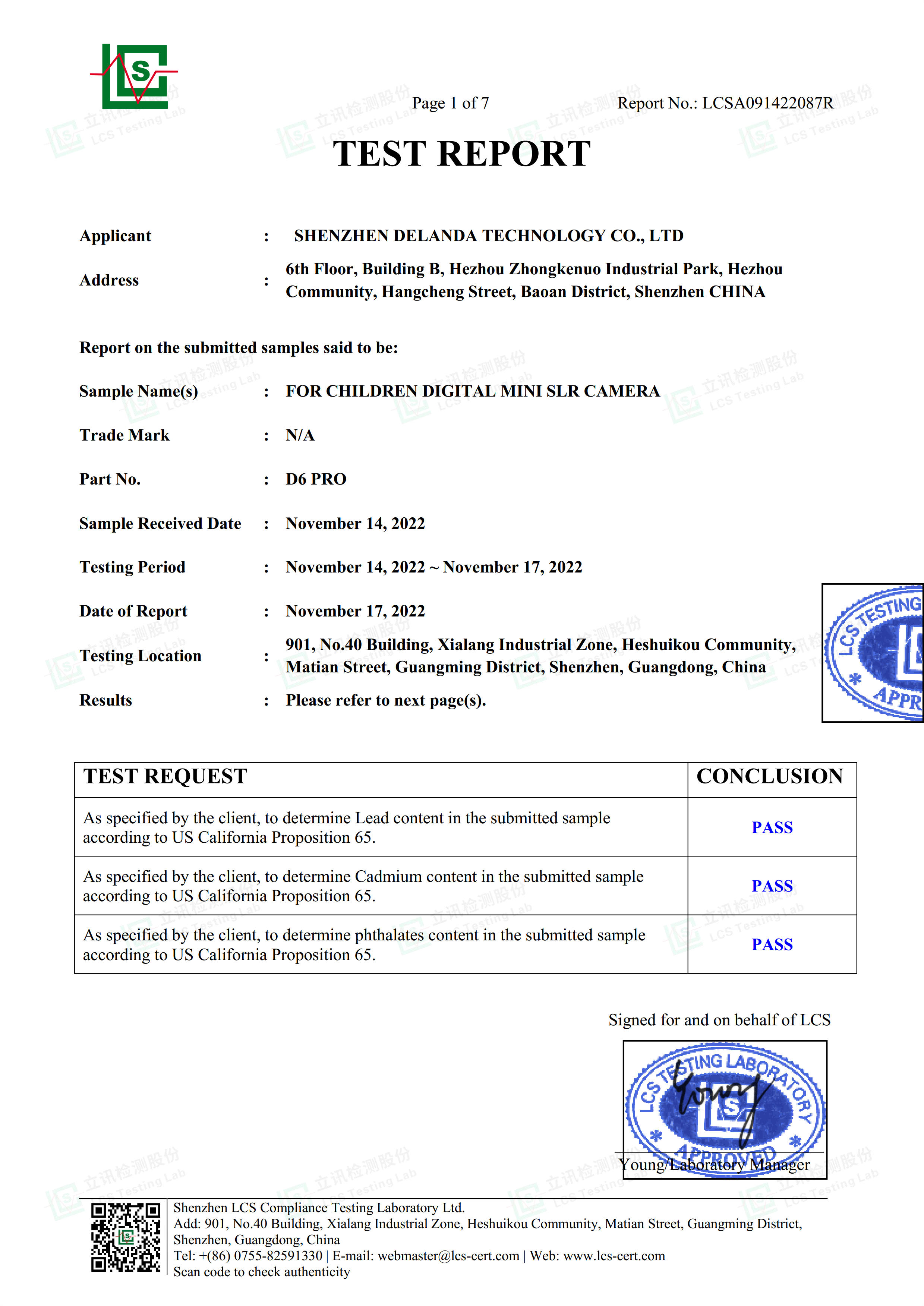 Buy Wholesale China Delanda D6pro Professional Children Digital Camera ...