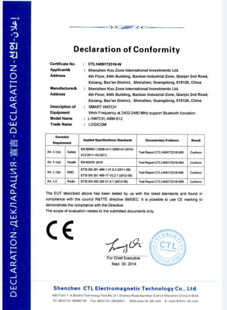 Buy Wholesale China Ce/rohs Directive-compliant/android Smart Watch ...