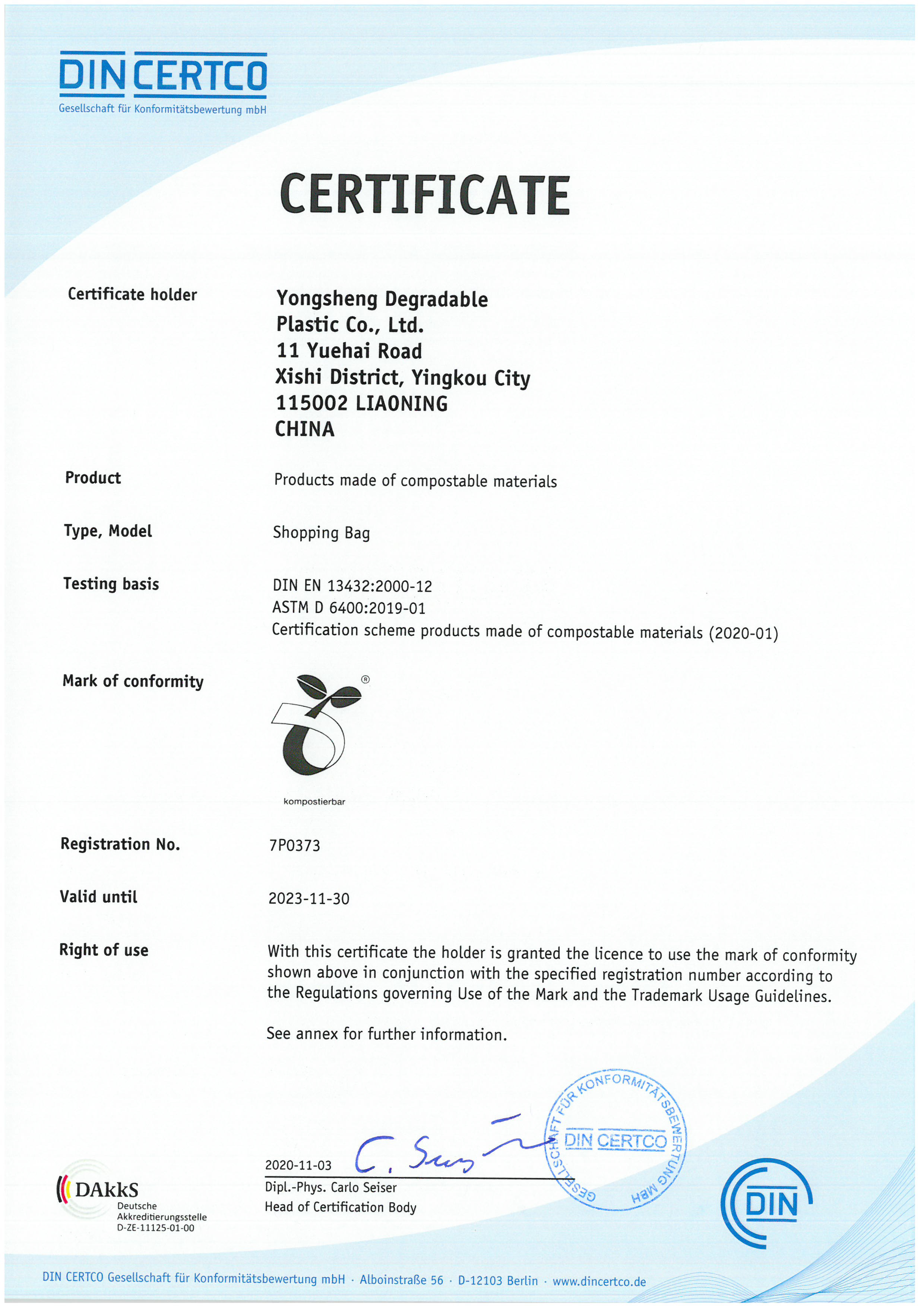 Buy Wholesale China 100% Compostable Bolsas Plasticas Grocery Bag Plastico Bolsas De Basura ...