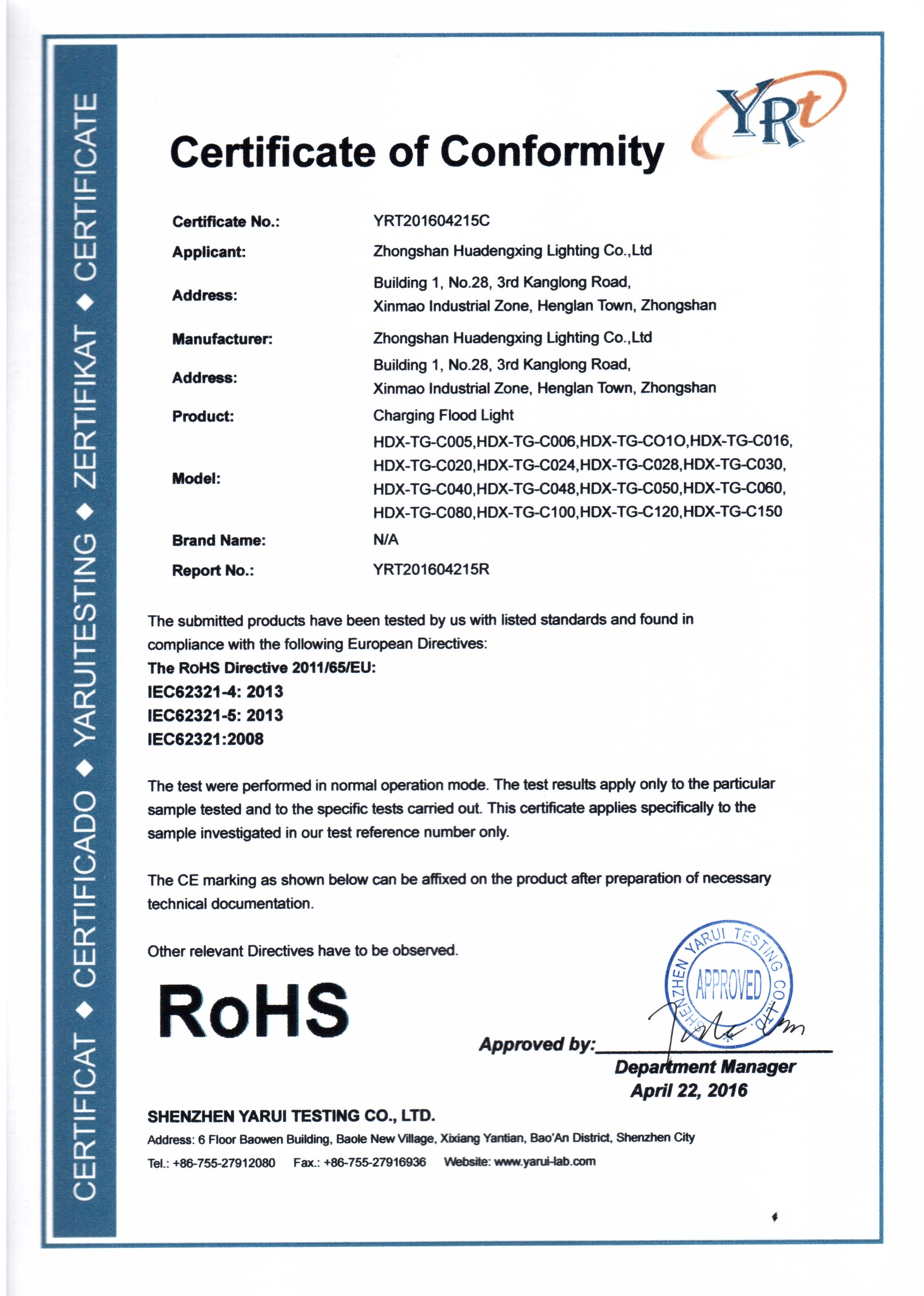 Ip65 Pf0.95 Ce Rohs Iso Led Flood Light 200w With High Lumen,cri And ...