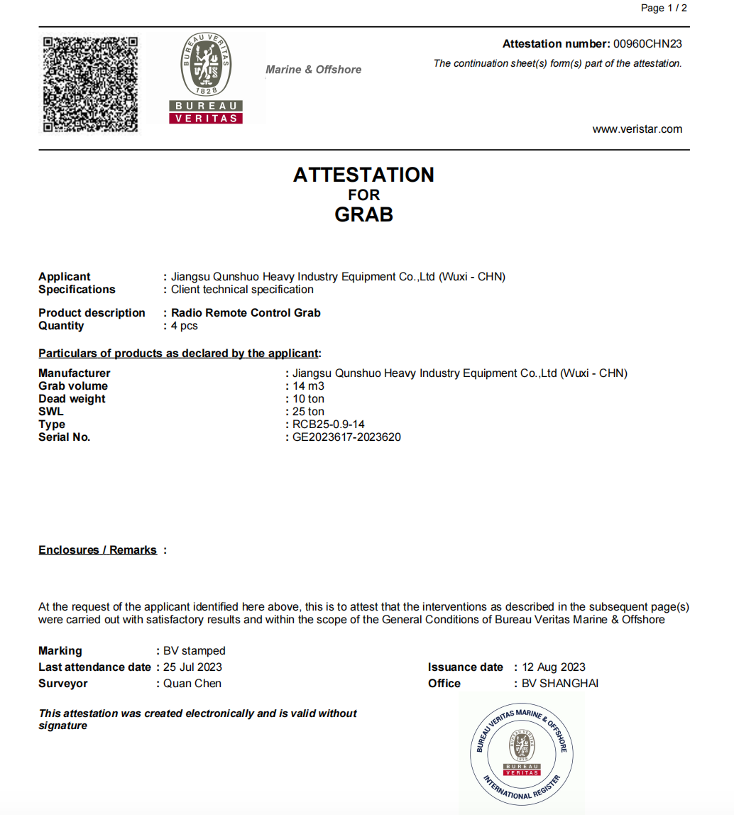 Slag Pit Scrap Metal Electrical Hydraulic Clamshell Grab Bucket - China ...