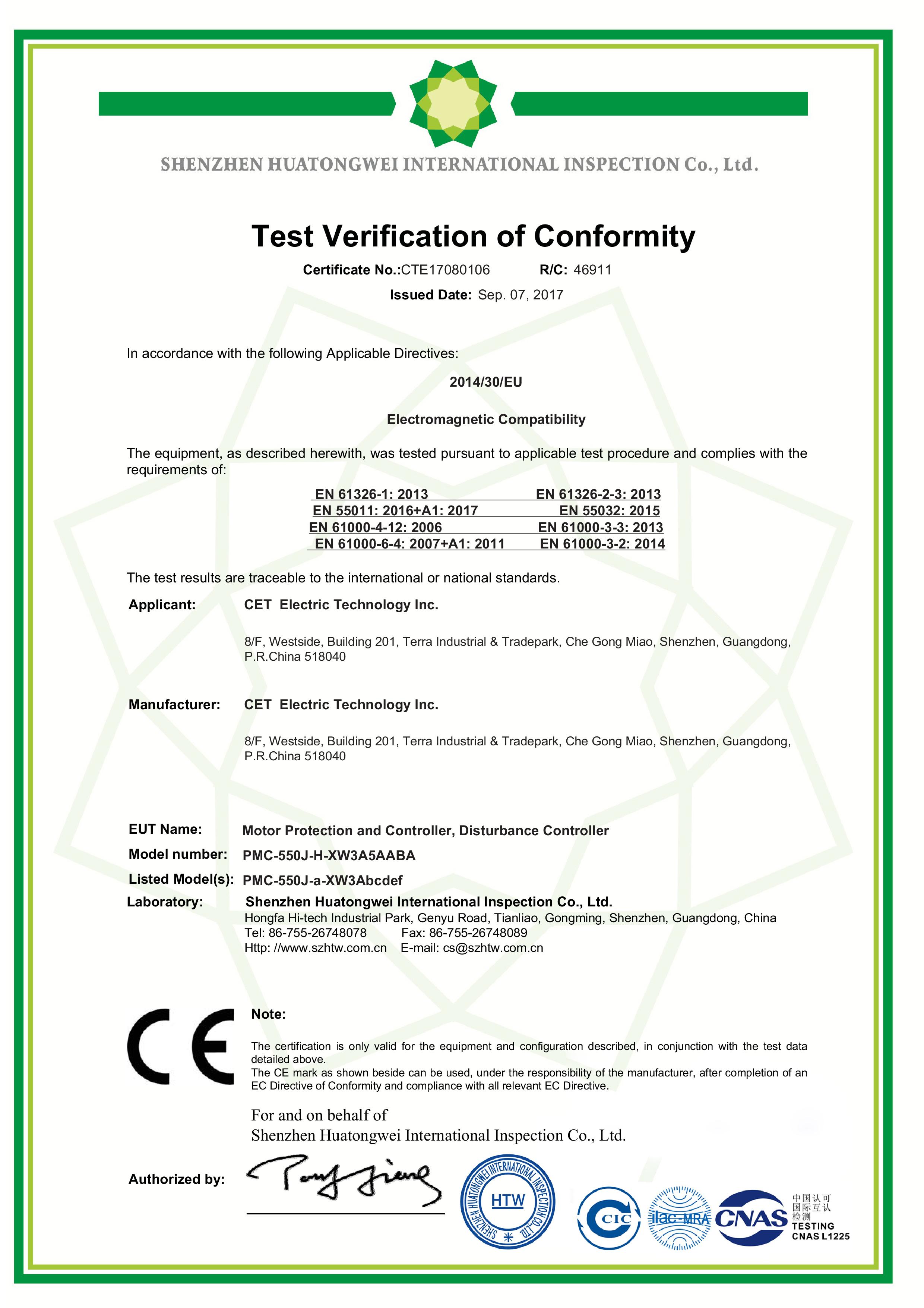 Buy Wholesale China Cet Pmc-550j Dc/ac Direct/reversing Start Control Electrical Over-current ...