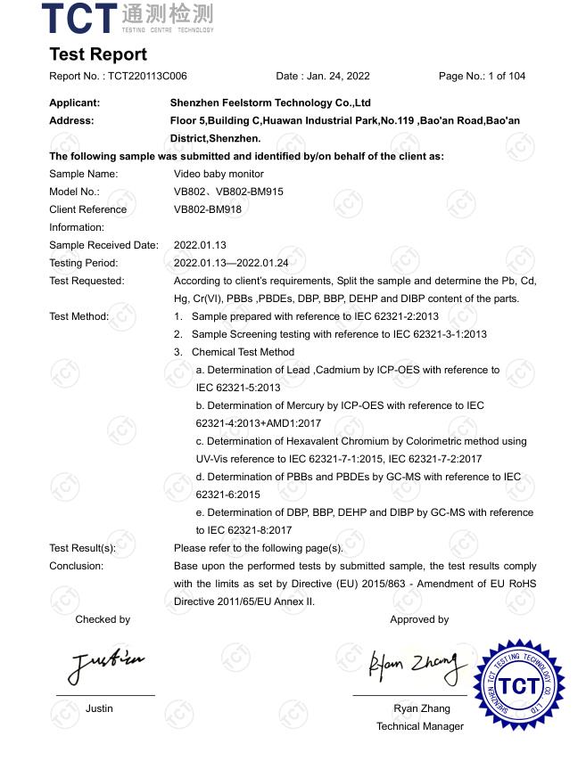 Supplier Video Baby Sleeping Monitor Nanny Cam 3.2 Inch Lcd Two Way ...