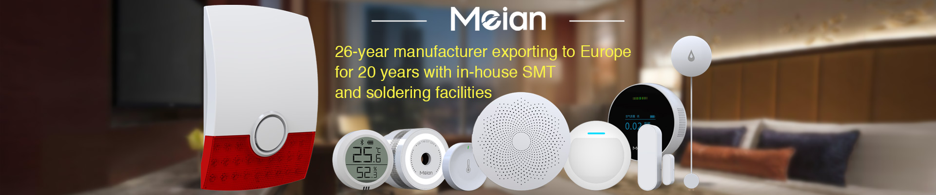 Shenzhen Meian Technology Co. Ltd - China Home Alarm System, Infrared ...