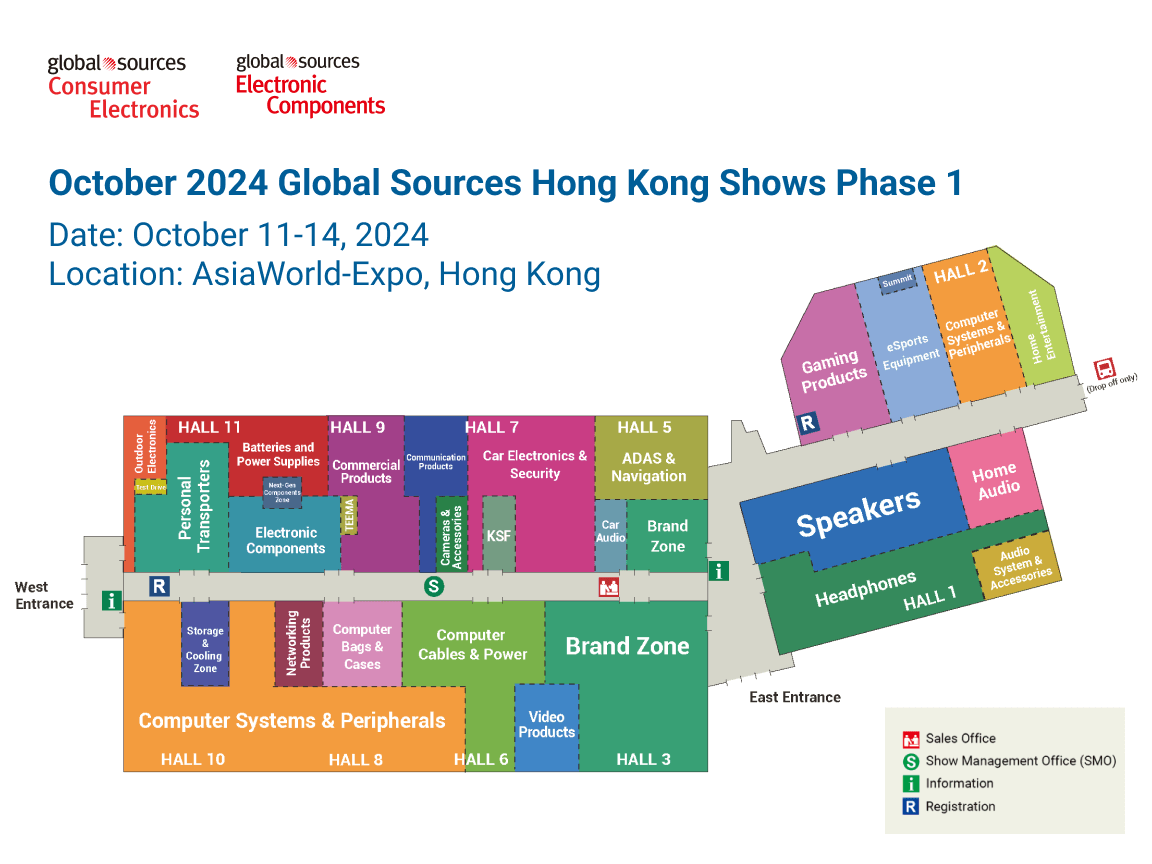Show Venue | Global Sources Hong Kong Trade Show 2025