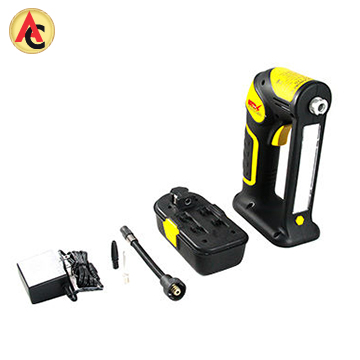 Tire inflator has LED, warning lights | Global Sources