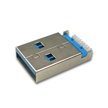 USB 3.0 connector has UL94V-0-rated polyester insulator | Global Sources