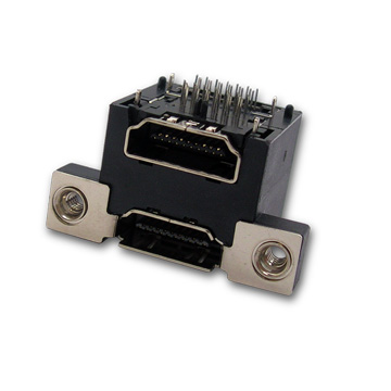 HDMI connector features dual-stack design | Global Sources