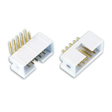 Box header has gold flash-plated brass pins | Global Sources