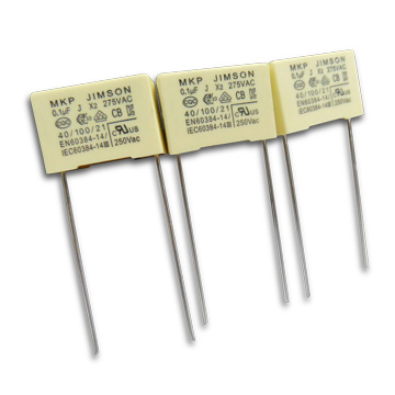Radio interference suppression capacitor supports 0.001 to 2.2μF ...