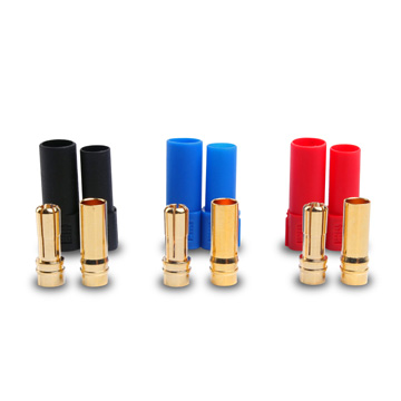 Gold-plated banana connector for high-current applications | Global Sources