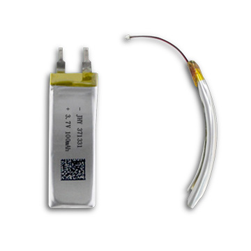 3.7V Li-polymer battery provides 100mAh | Global Sources
