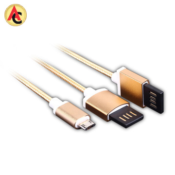 USB 2.0 cable with double reversible plugs | Global Sources