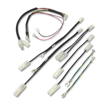 OEM wire harness with branded terminals | Global Sources