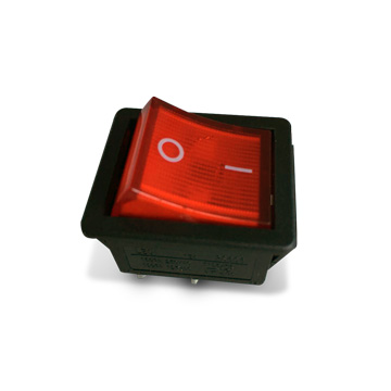 Double-pole rocker switch with LED backlight | Global Sources