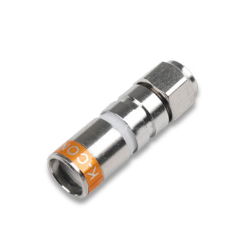 F compression connector for RG-11 cables | Global Sources