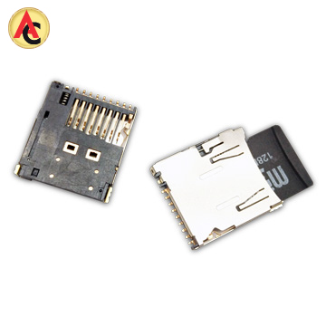Push-push microSD card connector | Global Sources