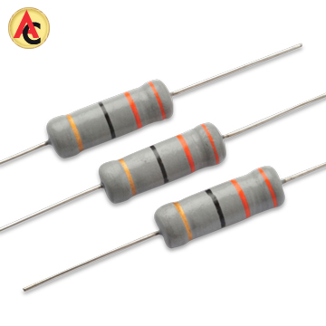 Wirewound resistor, rated at 1 to 5W