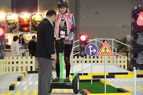 Test-drive electric personal transporters at world's largest ...