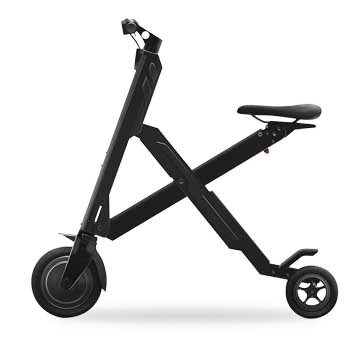 Electric personal transporter folds to the size of an A4 paper | Global ...