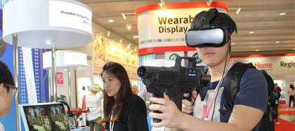 Enter the world of virtual reality and gaming at world's largest ...