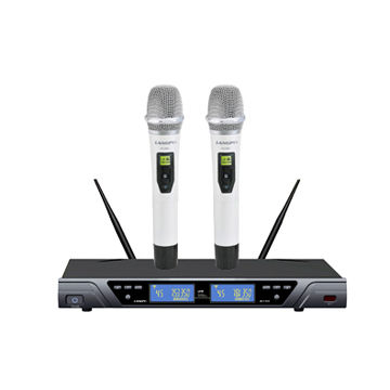 Dual channel IR wireless microphone system | Global Sources