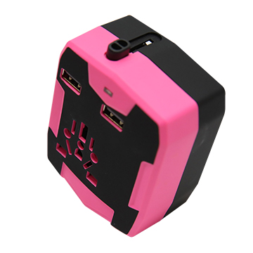 Universal USB adapter plug with power bank | Global Sources