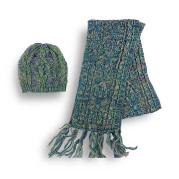 100% acrylic knitwear set | Global Sources