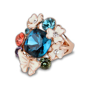 Gallery View: Hued, ornate fashion rings draw attention | Global Sources