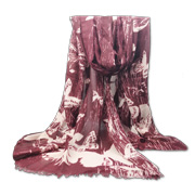 Gallery View: Prints, trimmings raise polyester shawl visual appeal ...