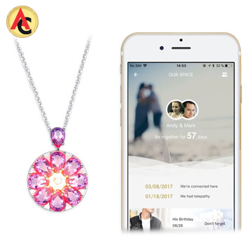 App-enabled smart necklace sends messages | Global Sources