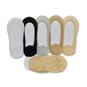 Women's foot cover socks are laser-cut | Global Sources